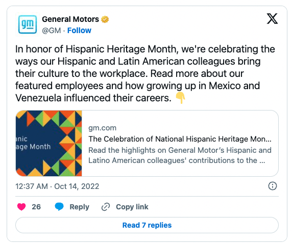 5 Hispanic Heritage Month Social Media Posts Ideas