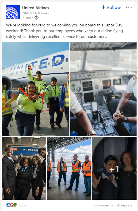 5 Labor Day Social Media Posts Ideas